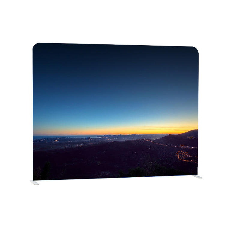 8ft 10 ft 20 ft Portable Backdrop Banner Stand, Trade Show Display ...